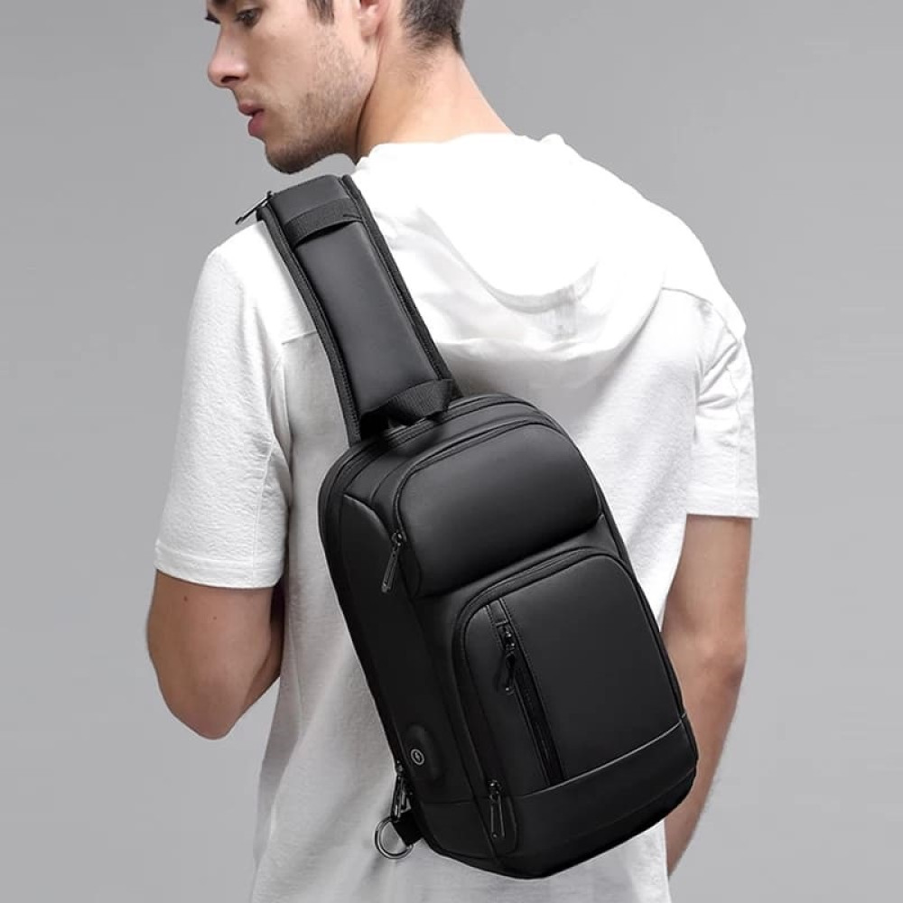 Mochila Transversal Masculina Conforto